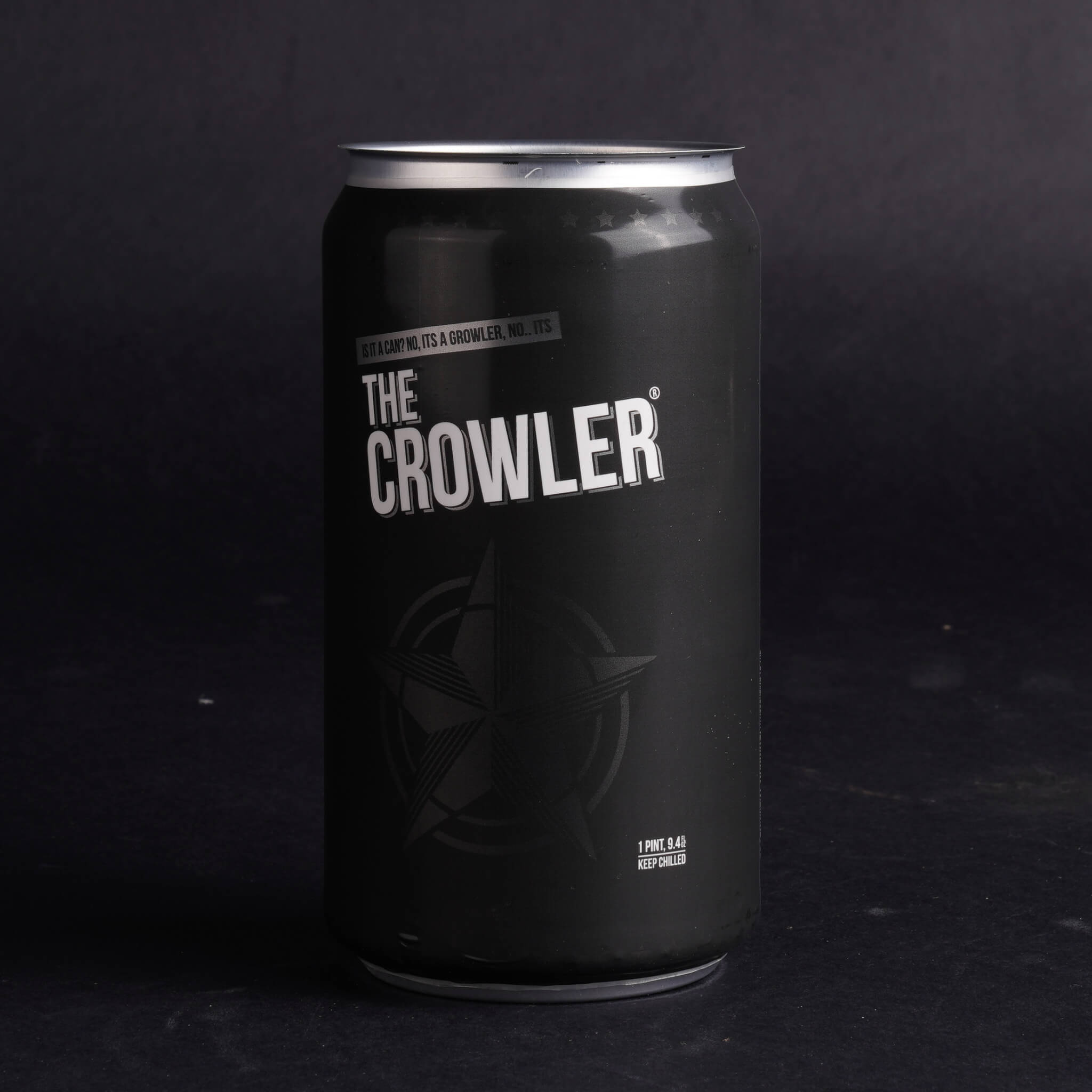 25.4oz (750ml) Crowler® Can with Crowler® Nation Generic Decoration ...