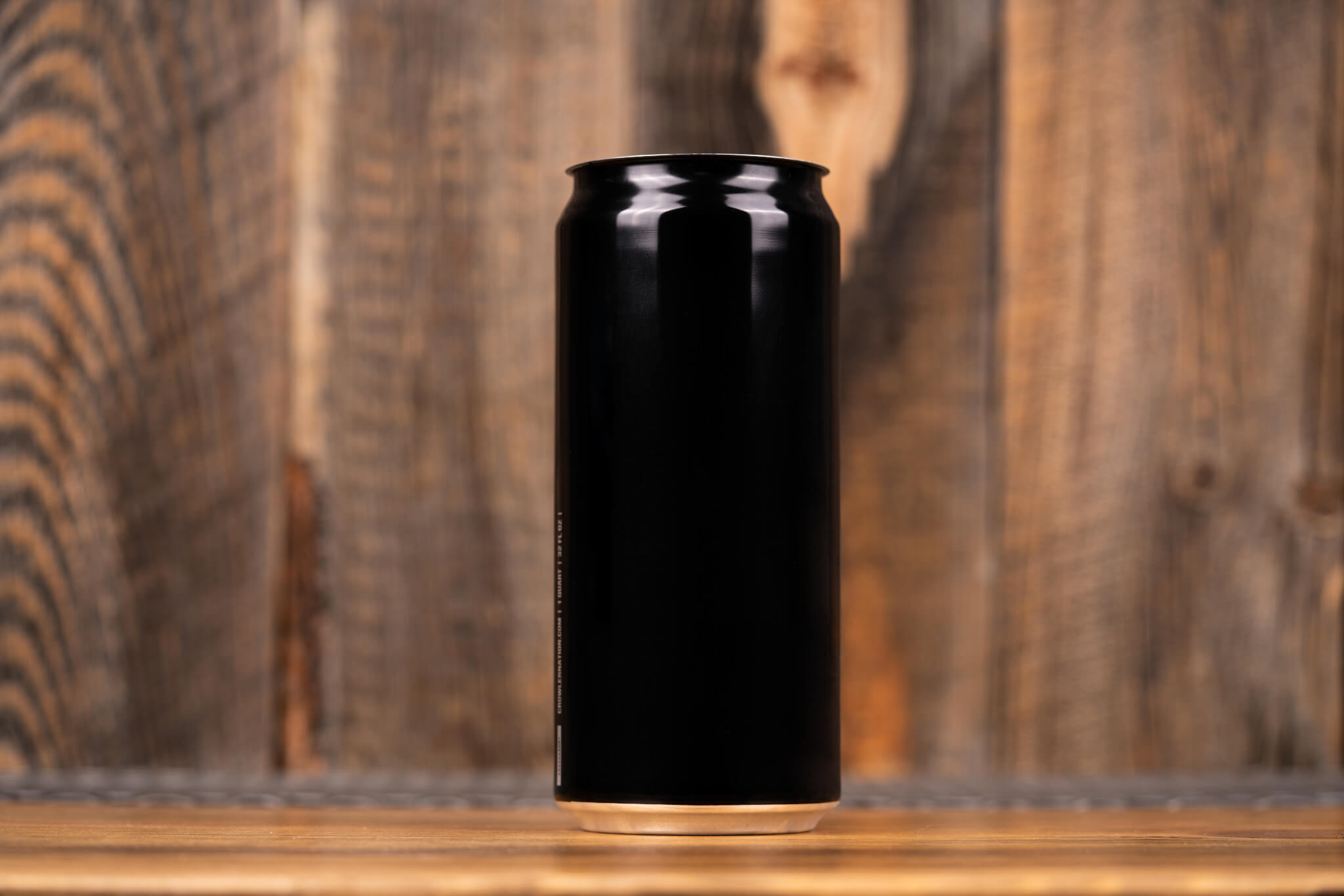 32oz Crowler® Can - Black - CROWLERNATION.COM